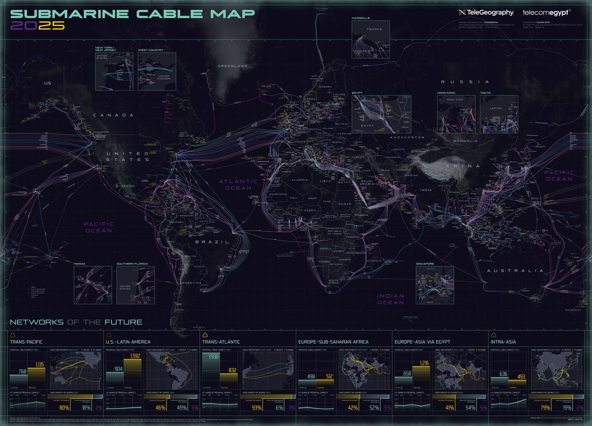 Taiwan Submarine Cable Map